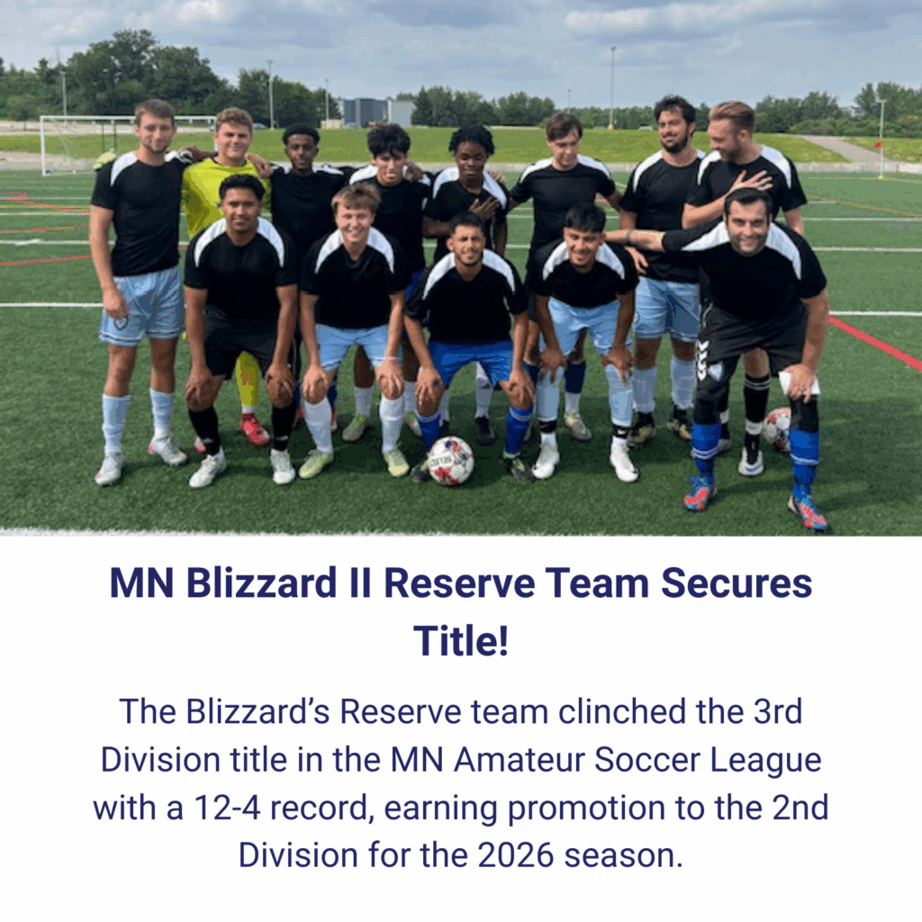 Home - Minnesota Blizzard FC